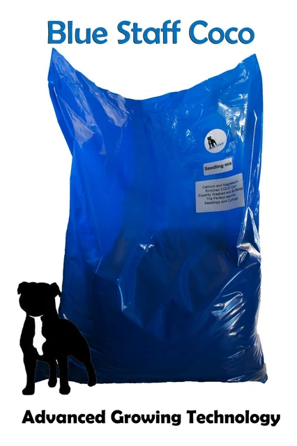 BLUE STAFF 50L/100L BUFFERED Coco Coir Seedling & Cutting Mix EUR 25,08 - PicClick FR