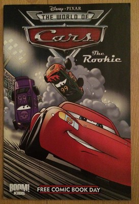 DISNEY PIXAR WORLD Of Cars Rookie Free Comic Book Day High Grade? £24. ...
