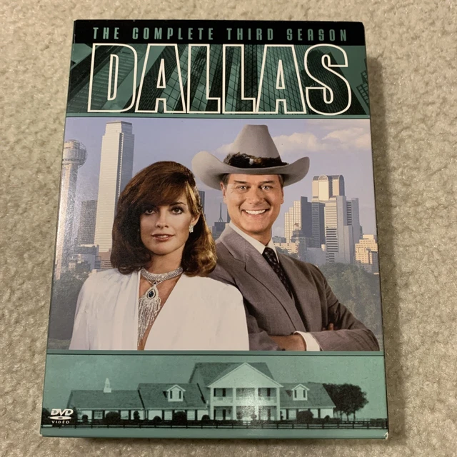 DALLAS TV SHOW Series Complete Third 3rd Season DVD Set 5 Disc 25 ...