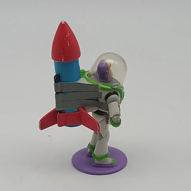 DISNEY PIXAR TOY Story BUZZ LIGHTYEAR with ROCKET 2001 figure Toy Cake ...