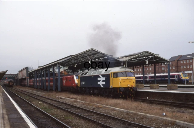 35MM RAILWAY SLIDE- BR Diesel Electric Class 47. 47847 @ Chester ...