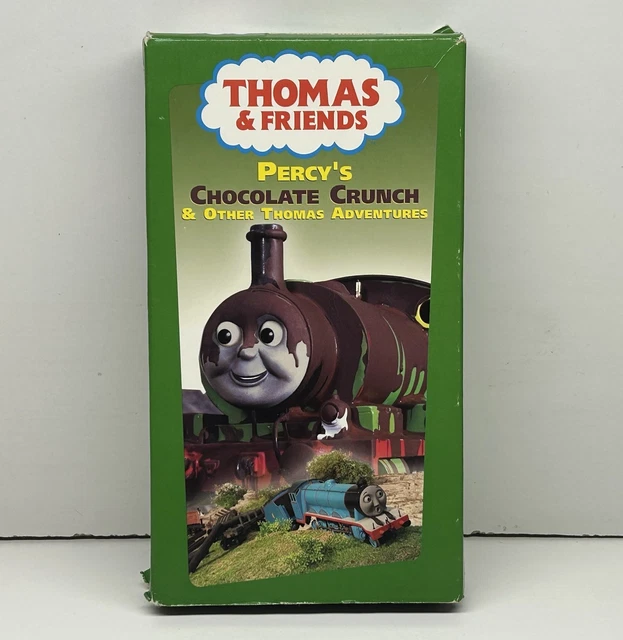 THOMAS THE TANK Engine & Friends Percy's Chocolate Crunch VHS Video ...