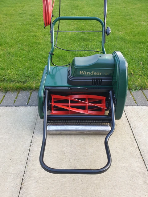 ATCO WINDSOR 14S Self Propelled Cylinder Lawnmower Qualcast Allett ...