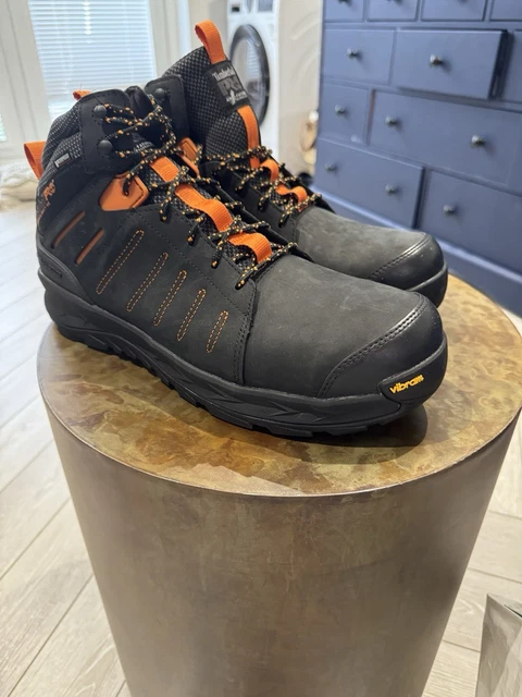 TIMBERLAND MEN'S SAFETY Composite Work Boots Size 12 Anti Fatigue. £52. ...