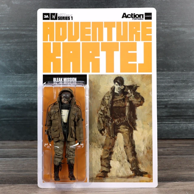 FIGURA THREEA 3A Adventure Kartel Bleak Mission Serie 1 Ashley Wood ...