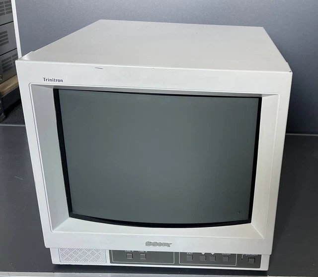 SONY PVM-14N5 MDE 14"""" Inch Trinitron CRT Monitor Retro Gaming PAL S ...