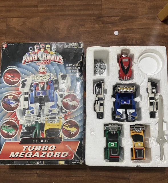 POWER RANGERS TURBO deluxe turbo megazord EUR 149,67 - PicClick FR