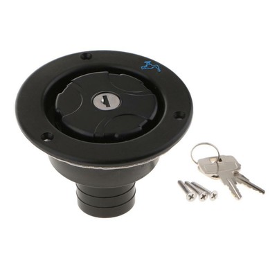 SECURES LOCKING FUEL Tank Gas Lid Filler with Keys Easy Installtion New ...
