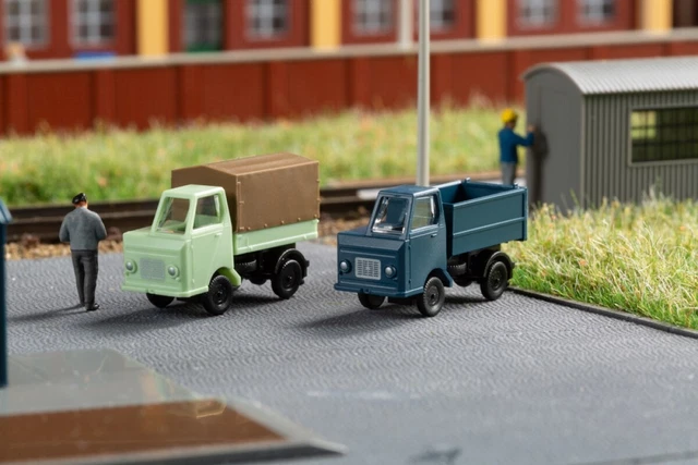 AUHAGEN 44657 - Set Multicar M22 Pritsche Plane und Hochbordkipper 2 ...