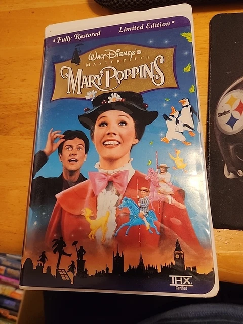 WALT DISNEY'S MASTERPIECE Mary Poppins Limited Edition/W Song Booklet ...