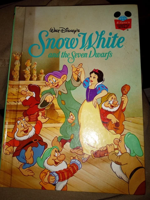 WALT DISNEY’S SNOW WHITE AND THE SEVEN DWARFS Book Hardcover 1994 ...