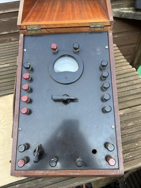 VINTAGE MILLI-AMPS METER Circa 1940 possibly WW2 Military £42.32 ...