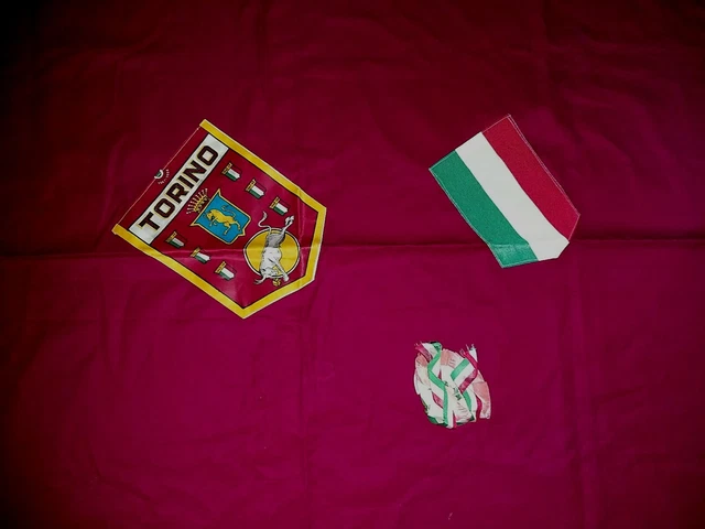 BANDIERA TORINO CALCIO Anni 60 Flag Drapeau No Ultras Toro 100x130 ...