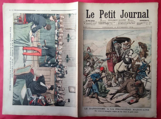 LE PETIT JOURNAL N°730 1904 Les Bandits Marocains - L'affaire D ...