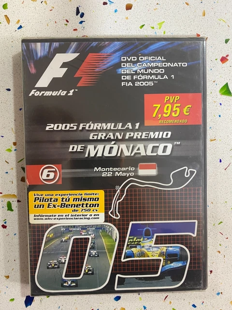 FORMULA 1 2005 DVD 6 Grand Prix Of Monaco Monte Carlo F1 - FIA 2005 £12 ...