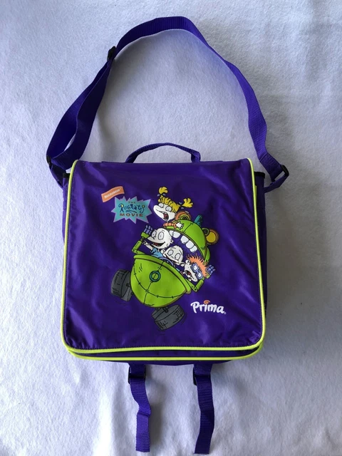VINTAGE 1990S PURPLE Rugrats: The Movie Backpack Nickelodeon Klasky ...
