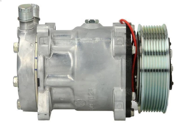COMPRESSEUR, CLIMATISATION SANDEN SD7H15-8230 pour CASE IH MXM 7.5 2002 ...