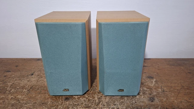 JVC BOOKSHELF SPEAKER System Pair - Wooden - SP-UXV10GN £22.00 ...