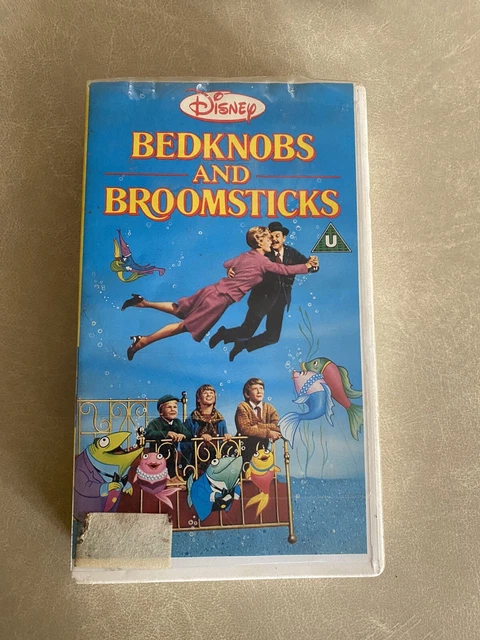DISNEY BEDKNOBS AND Broomsticks VHS £2.99 - PicClick UK