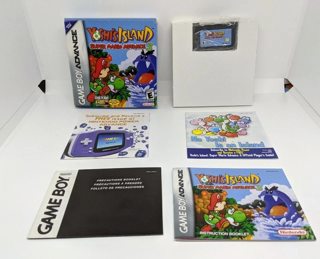 SUPER MARIO ADVANCE 3: Yoshi's Island (Nintendo Game Boy Advance, 2002 ...