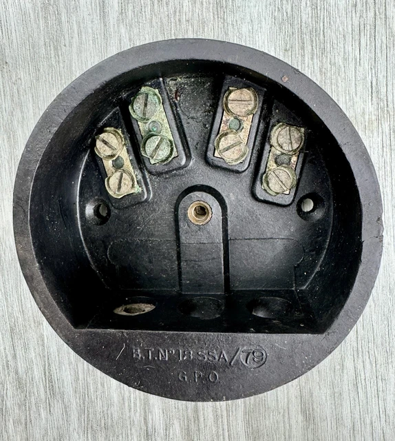 GPO TERMINAL BLOCK - round £9.50 - PicClick UK