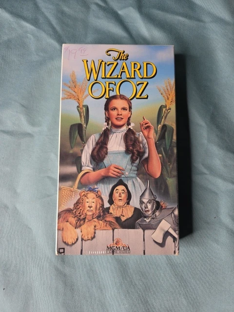 THE WIZARD OF Oz Judy Garland Frank Morgan Munchkins VHS Tape 1995 New ...