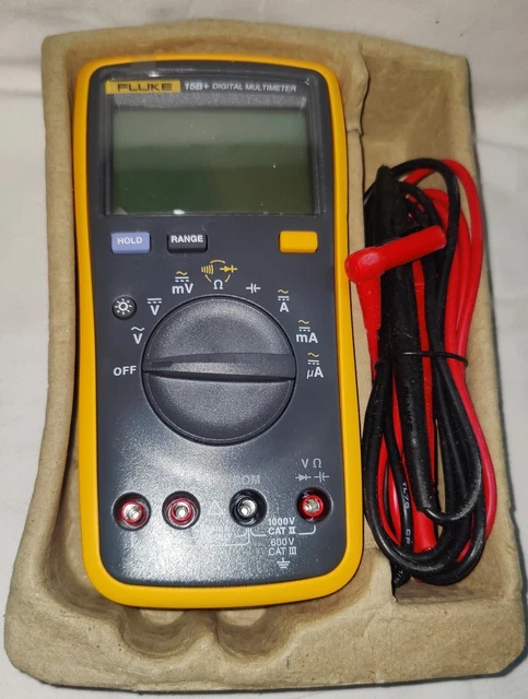 FLUKE 15B+ 600V CAT III Digital Multimeter $204.68 - PicClick CA