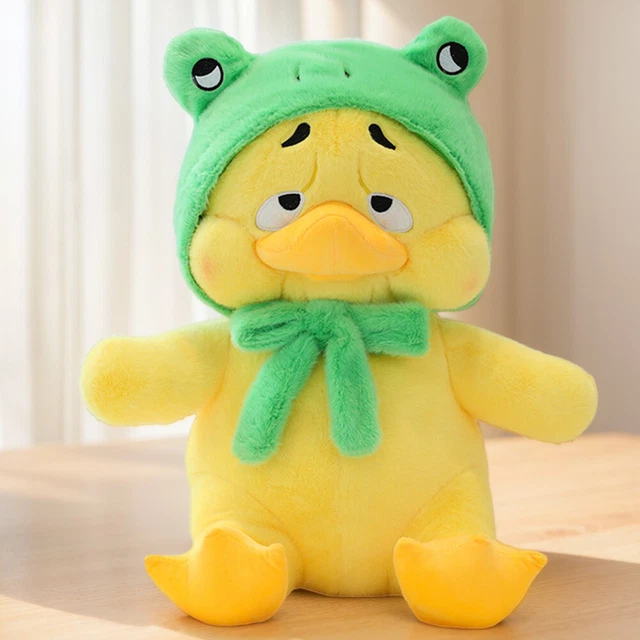 UPSET DUCK KAWAII Cute Duck Plush Doll Troublesome Duck Figure Toy ...
