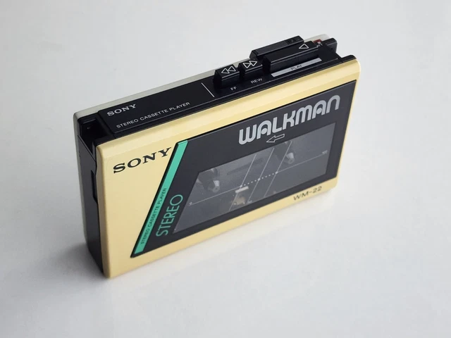 RARE VINTAGE SONY Walkman WM-22 Personal Cassette Tape Player EUR 79,84 ...