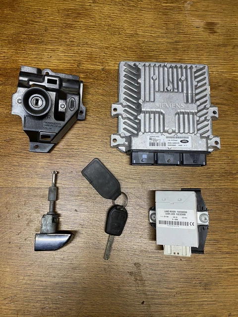 RANGE ROVER L322 3.6 Tdv8 Engine Ecu, Key, Immobiliser, Ignition And ...
