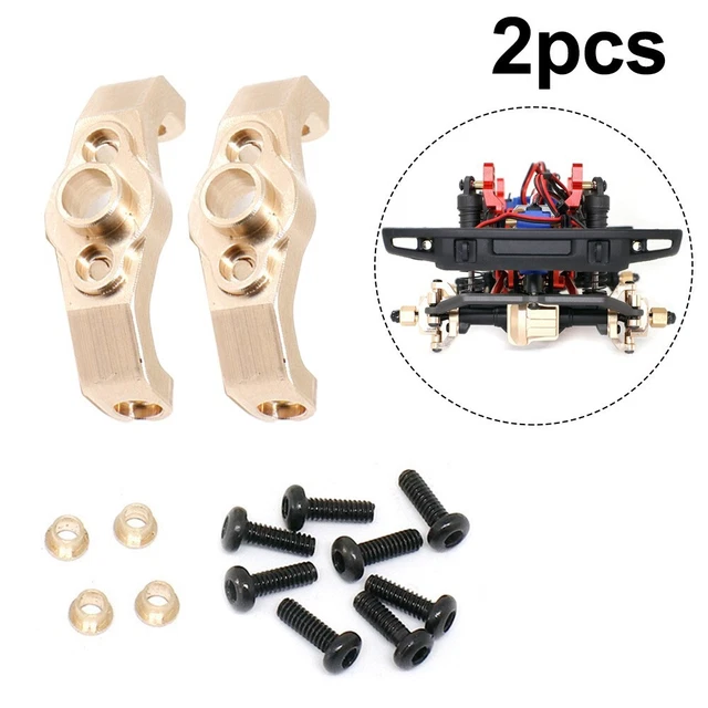 BRASS CASTER BLOCKS RC Car C-hubs Caster Caster Blocks RC Car Replace ...