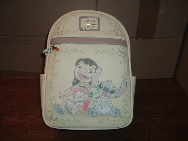 LOUNGEFLY DISNEY LILO & Stitch & Scrump Mini Backpack~ With Tags~ Brand ...