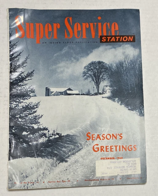 SUPER SERVICE STATION Magazine December 1960 £5.95 - PicClick UK