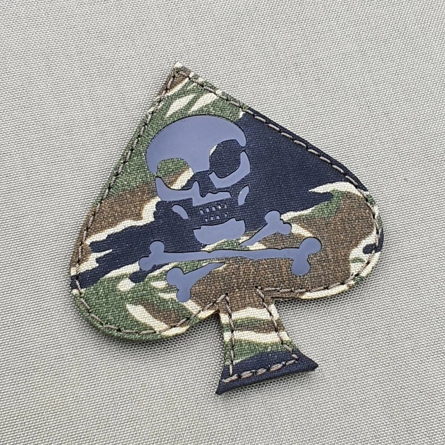 Patch Jeux Olympiques Titan One Europe - Tactical PVC Death Card Skull ...