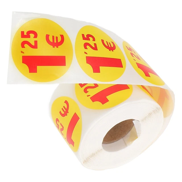 SMALL BUSINESS PRICING Stickers Supermarket Sale Price Marking Adhesive ...