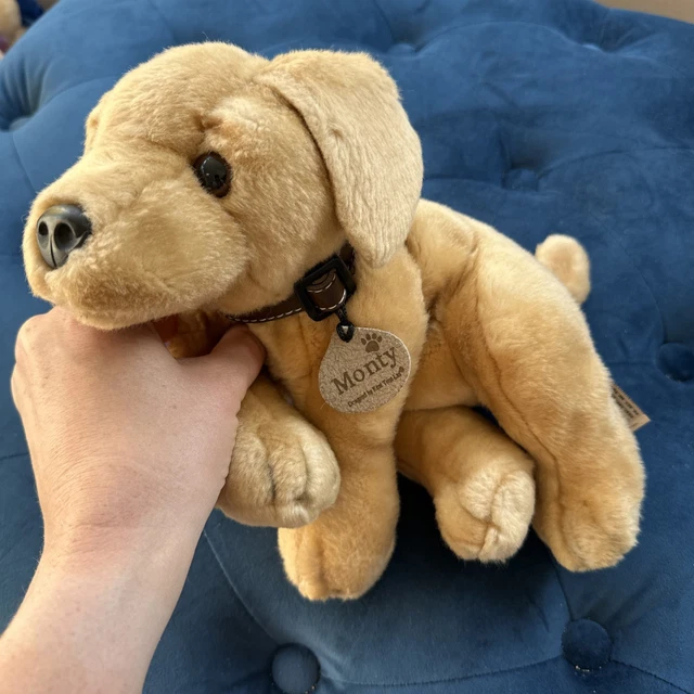 KEEL TOYS MONTY Labrador Dog Puppy Soft Toy Cuddly Plush 11” long £12. ...