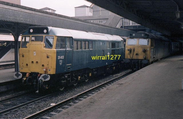 ORIGINAL RAILWAY PHOTOGRAPHIC negative Class 31/50 31413/50050 at ...