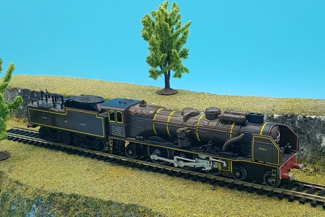 HO GAUGE FRENCH Pacific Steam Locomotive Train Engine Static Dummy ...