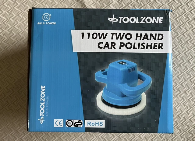 TOOLZONE POLISHER ,110W Two Handed Polisher, Car/Van/Camper/ Detailing ...
