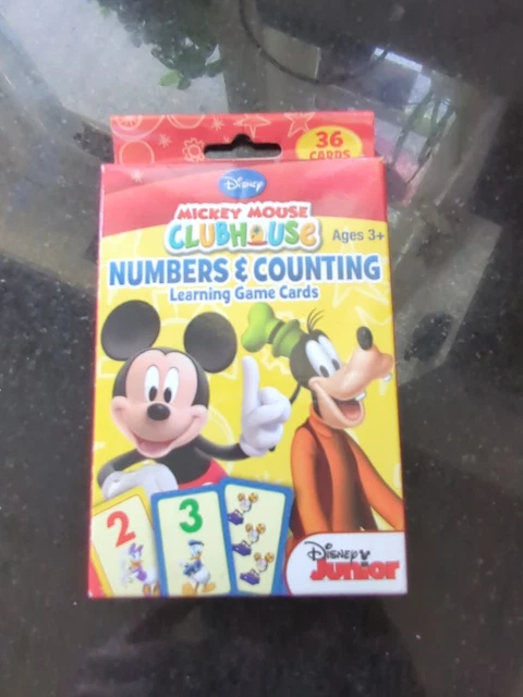 DISNEY JUNIOR MICKEY Mouse Clubhouse Numbers & Counting Learning Game ...