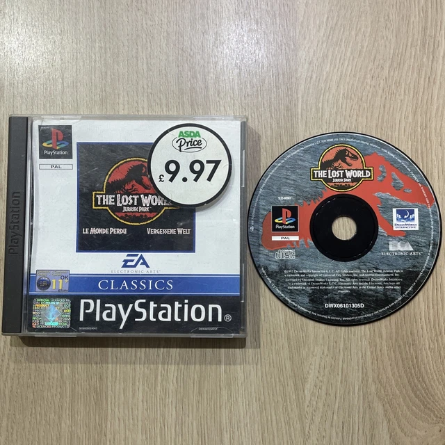 JURASSIC PARK: THE Lost World - Sony PS1 (PAL) Game Boxed £8.00 ...