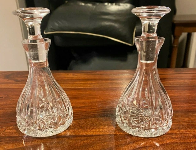 PAIR OF STEPHENS Crystal Perfume Bottles £23.99 - PicClick UK