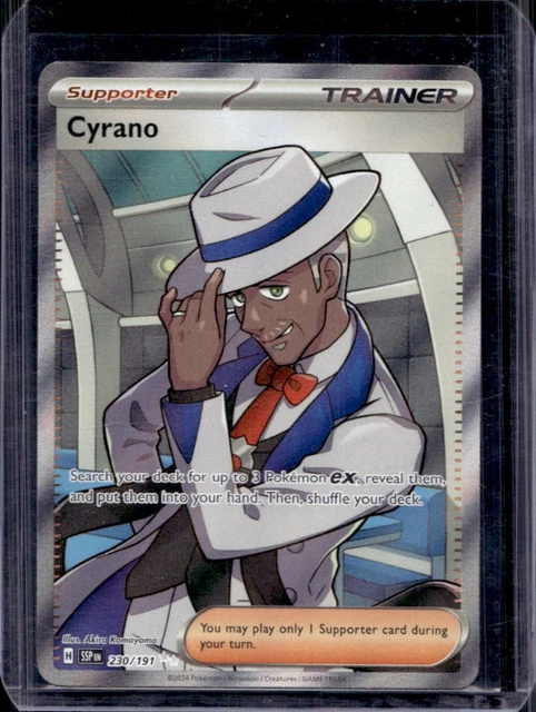 2024 POKEMON SV Surging Sparks SSP EN Cyrano #230/191 £0.73 - PicClick UK