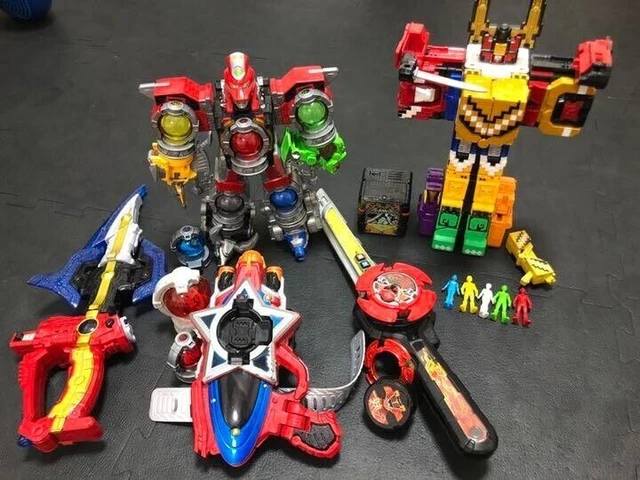 POWER RANGERS SHURIKEN Ninninger Zyuohger Kyuranger DX SET Megazord ...