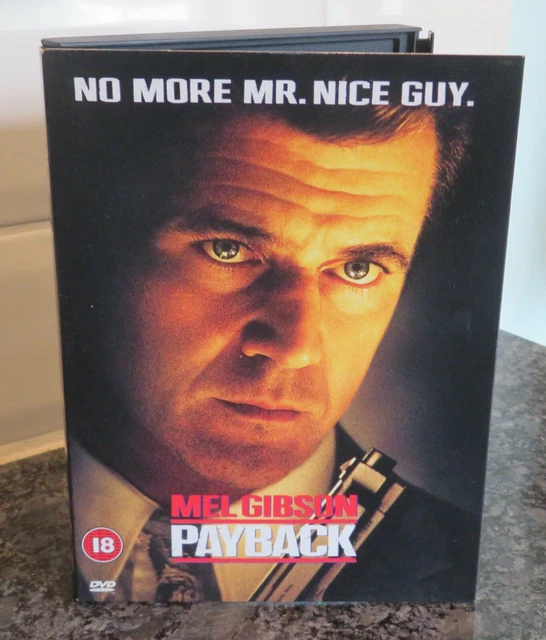 PAYBACK 1999 DVD Mel Gibson/Maria Bello/Lucy Liu/James Coburn/Kris ...