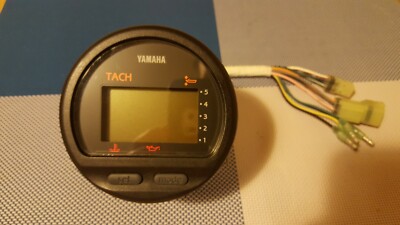 YAMAHA OUTBOARD DIGITAL Multifunction Tachometer Tach Tacho 6Y5-8350T £ ...