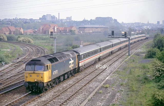 ORIGINAL 35MM COLOUR slide Diesel Class 47 no.47972 Lenton +rights for ...