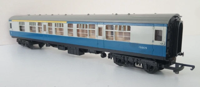 TRI-ANG R730A OO Gauge BR MK1 CK Composite Corridor Coach Blue & Grey ...