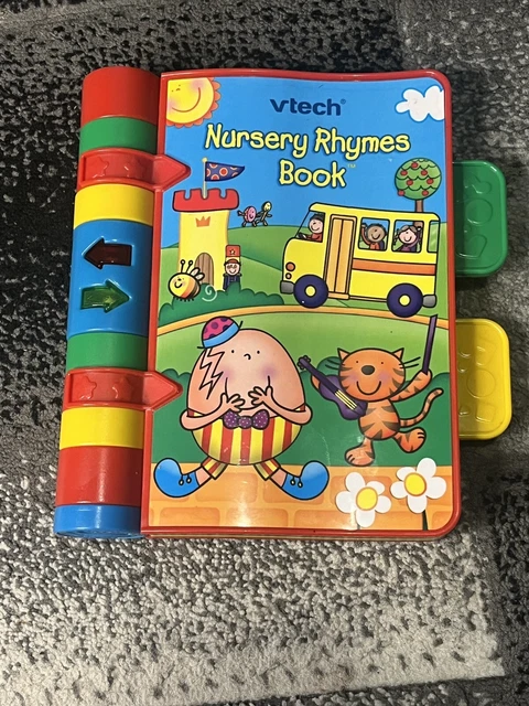 VTECH BABY NURSERY Rhymes Book | Light Up & Interactive Musical Book ...