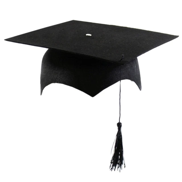 FRINGED GRADUATION HAT Ceremony Dress Up Hat Graduate Party Decorative ...